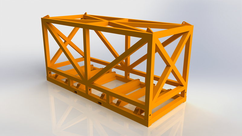 Chess Subsea Engineering Offshore Cargo Basket - Chess Subsea Engineering