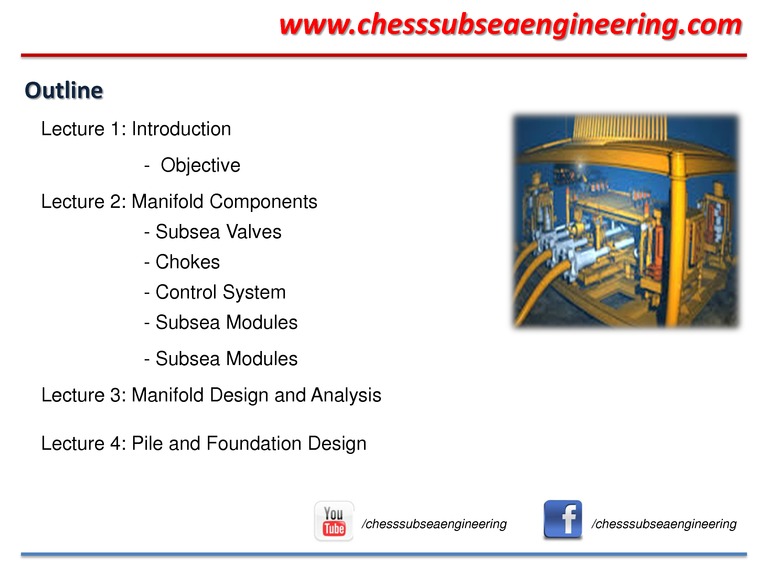 Subsea Manifolds - Chess Subsea Engineering